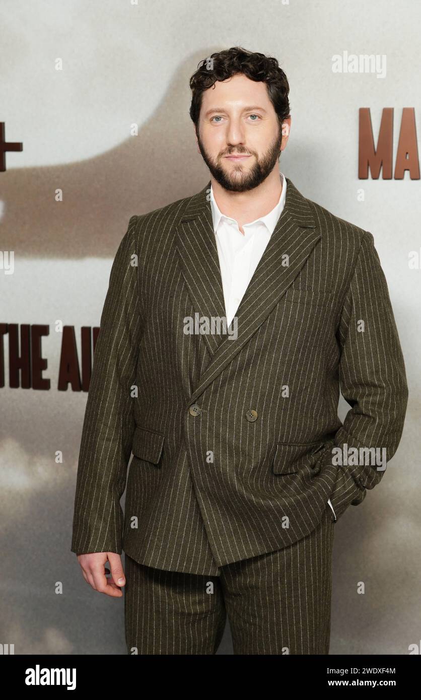 Adam Silver attends the UK premiere of Masters of the Air at the ...
