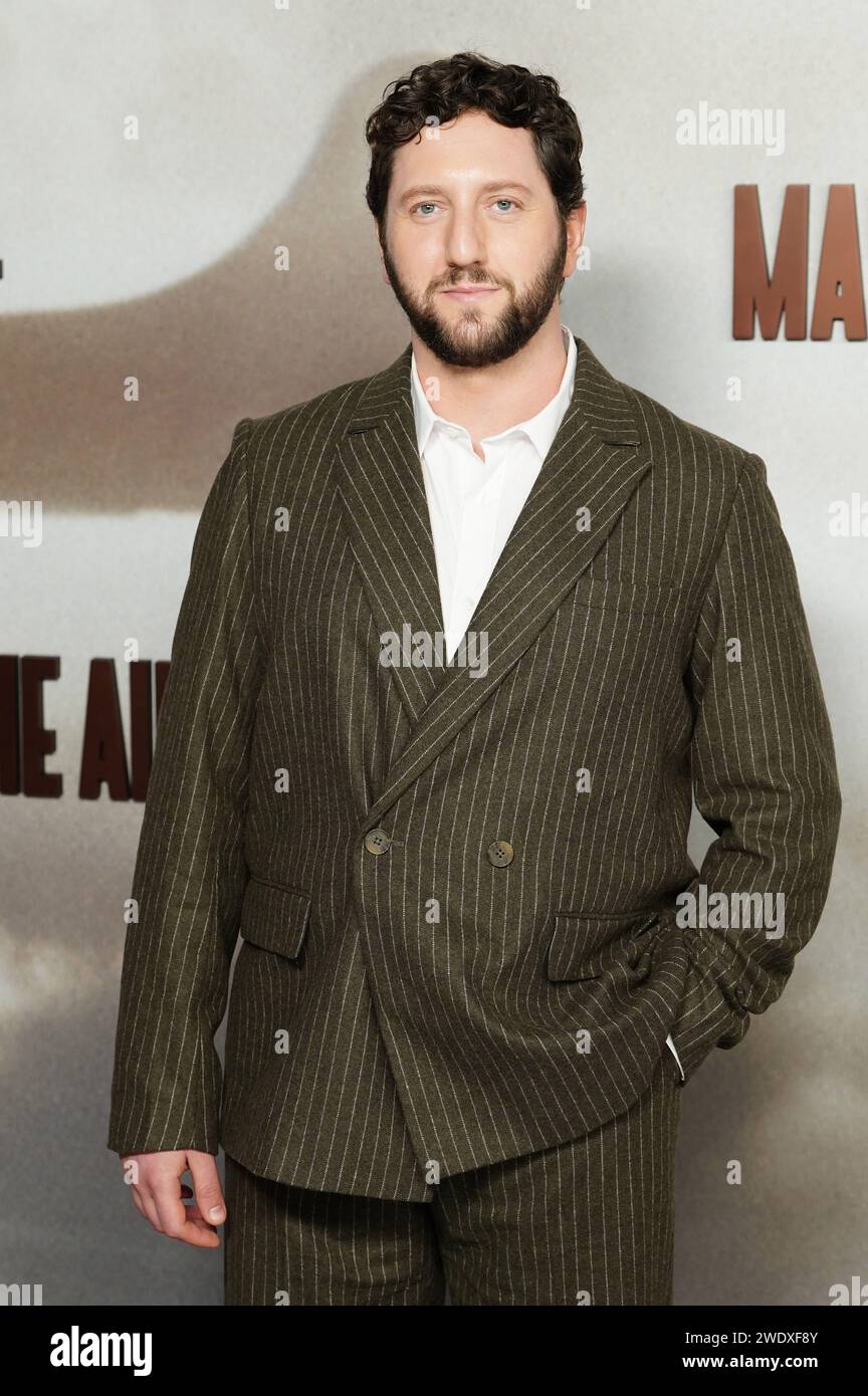 Adam Silver attends the UK premiere of Masters of the Air at the ...