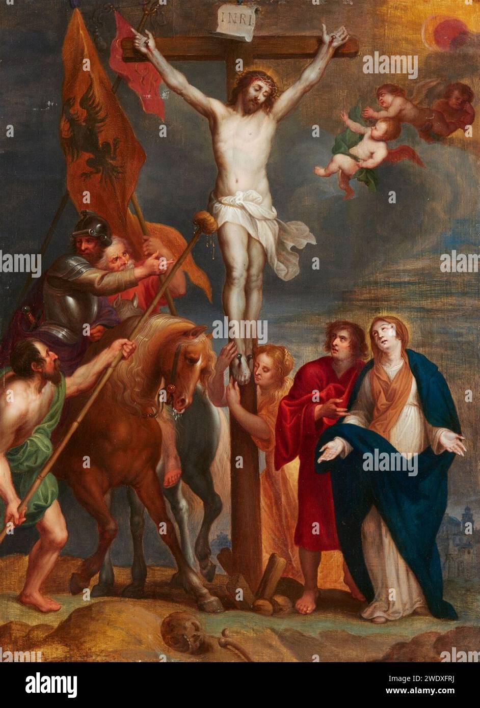 Abraham van Diepenbeeck - The Crucifixion Stock Photo - Alamy