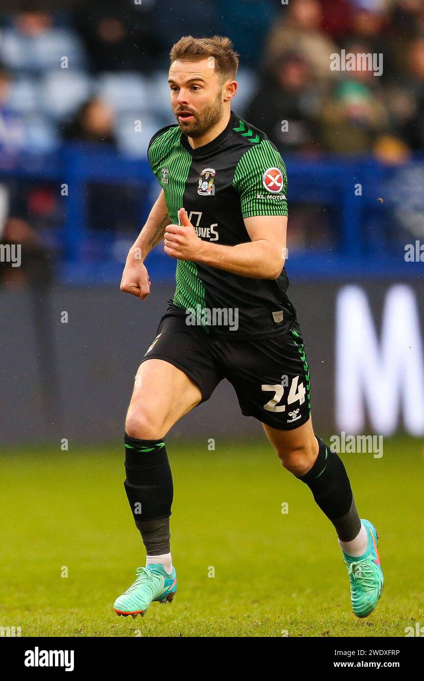 Coventry City's Matthew Godden during the Sky Bet Championship match at ...
