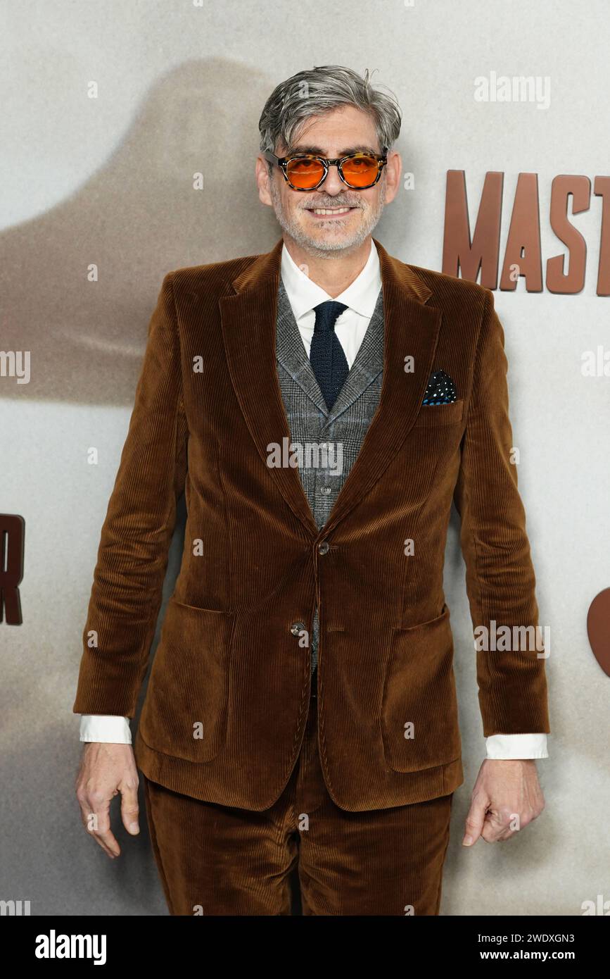 John Orloff attends the UK premiere of Masters of the Air at the ...