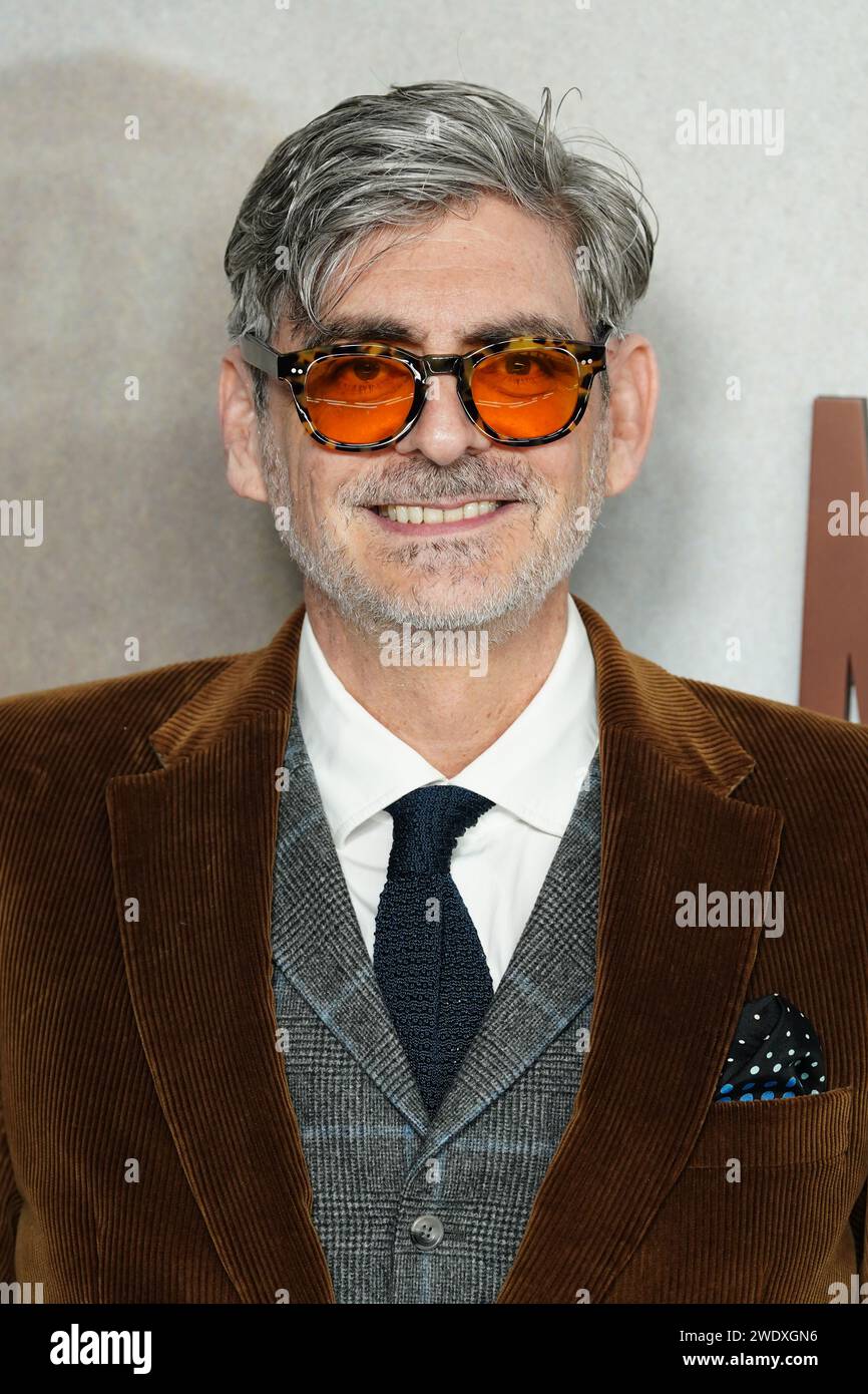 John Orloff attends the UK premiere of Masters of the Air at the ...