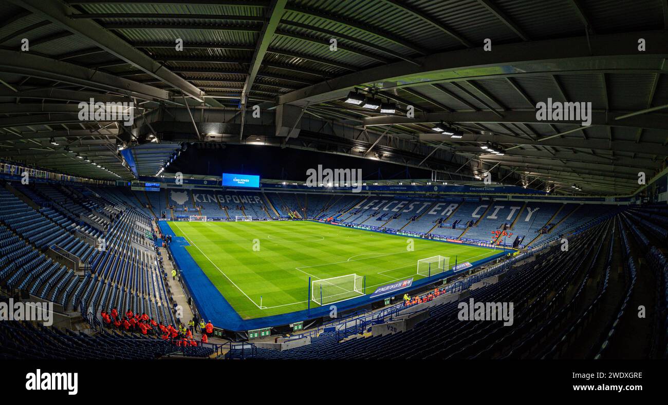 King Power Stadium, Leicester, UK. 22nd Jan, 2024. EFL Championship ...