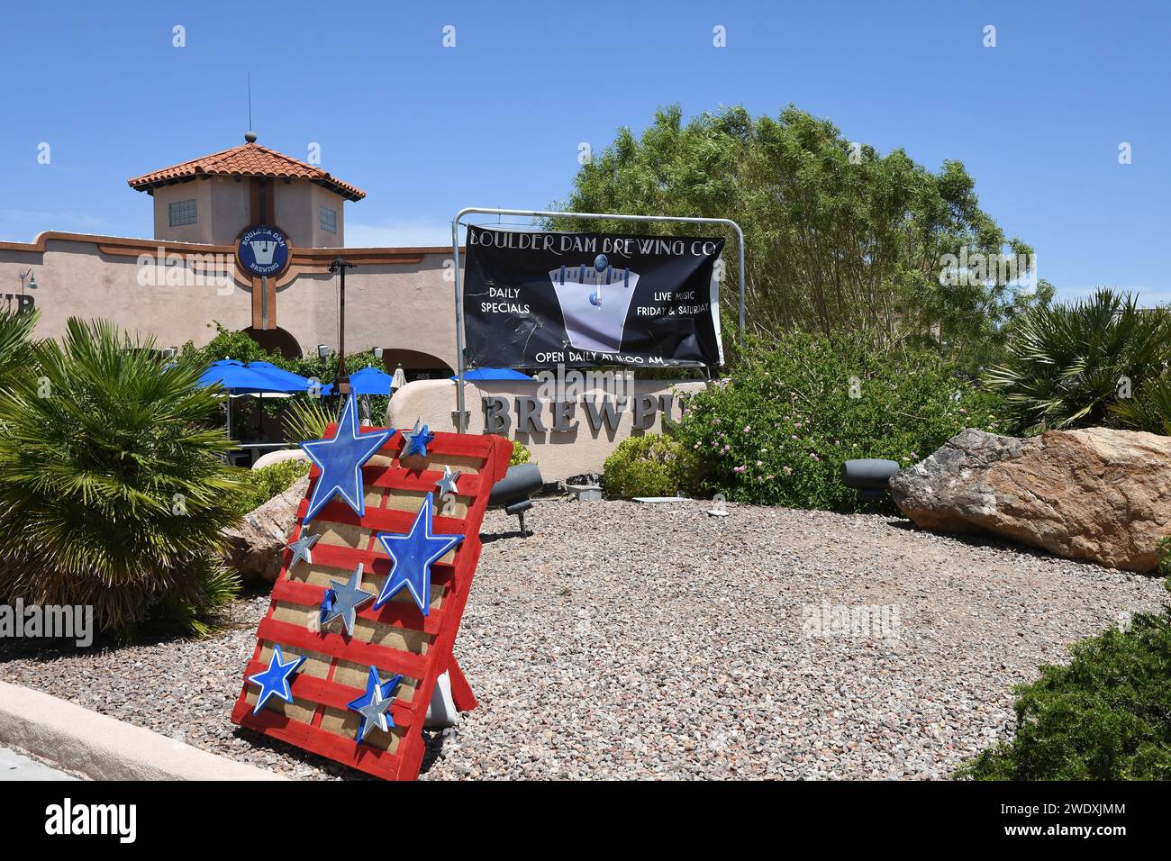 Boulder city/Nevada/USA/ 30 May 2018-Daily life in boulder city ...