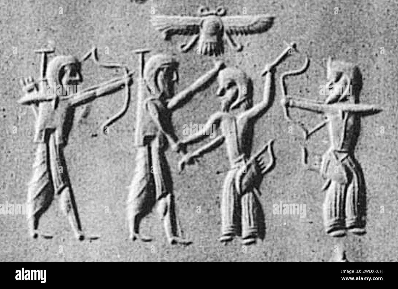 Achaemenid soldiers against Scythians Stock Photo - Alamy