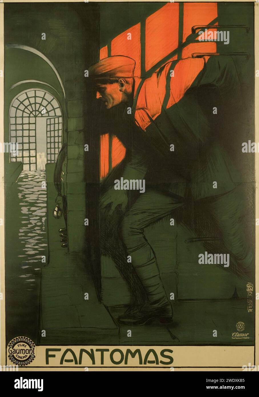 Achille Mauzan - Fantômas Stock Photo - Alamy