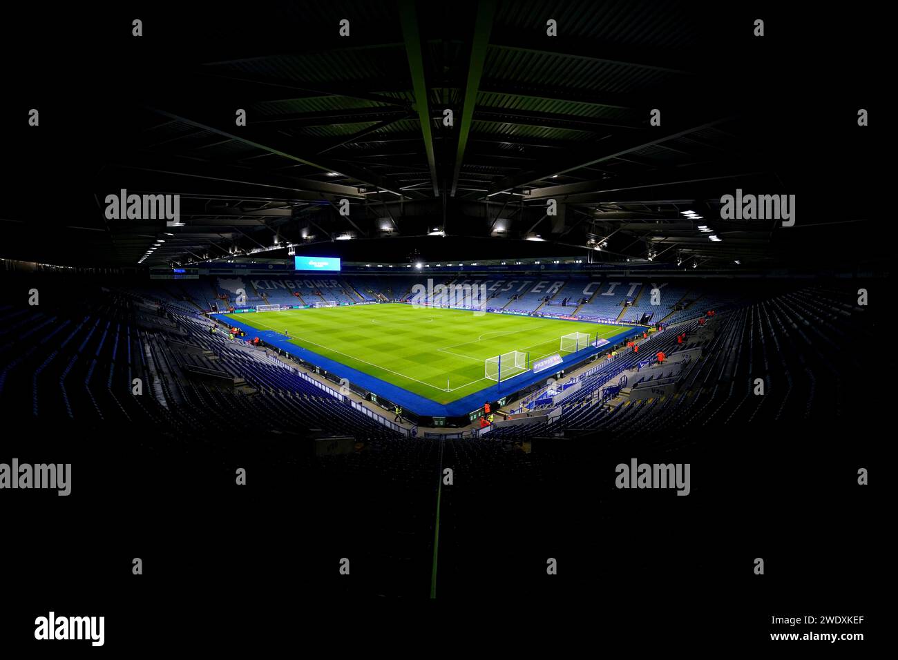 A general view of the stadium ahead of the Sky Bet Championship match ...