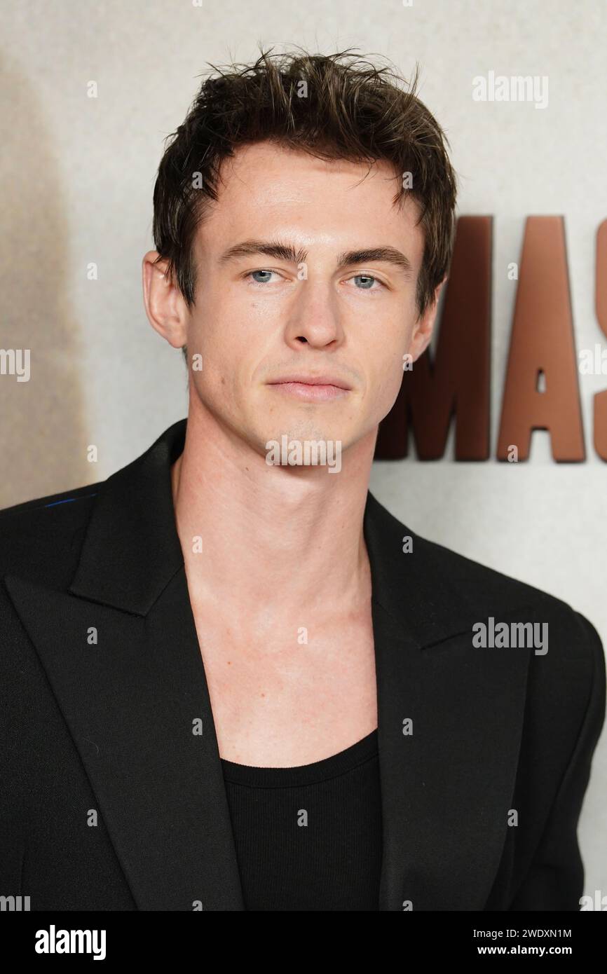 Ben Radcliffe attends the UK premiere of Masters of the Air at the ...