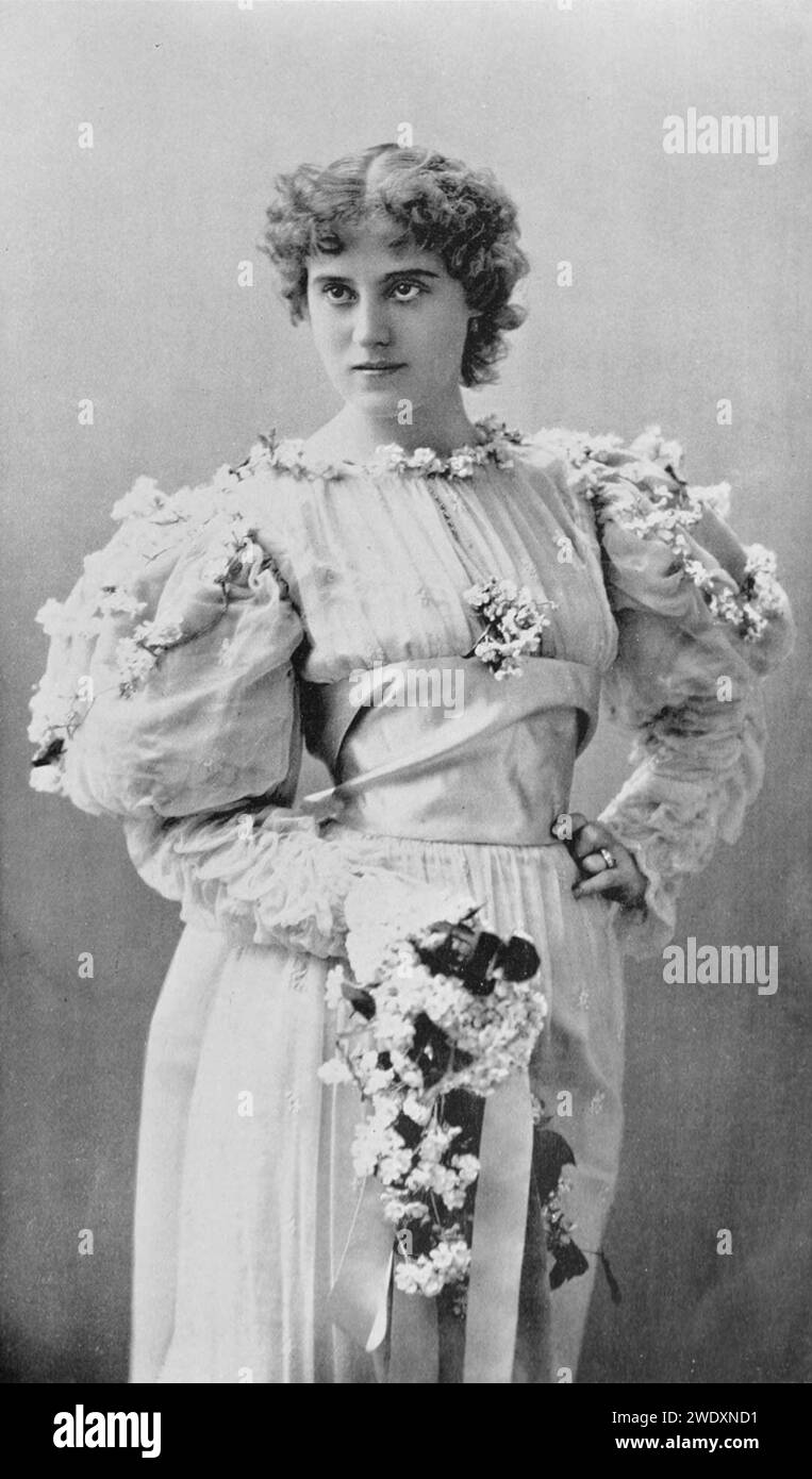 Actress Katherine Florence, by Morrison, Chicago Stock Photo - Alamy