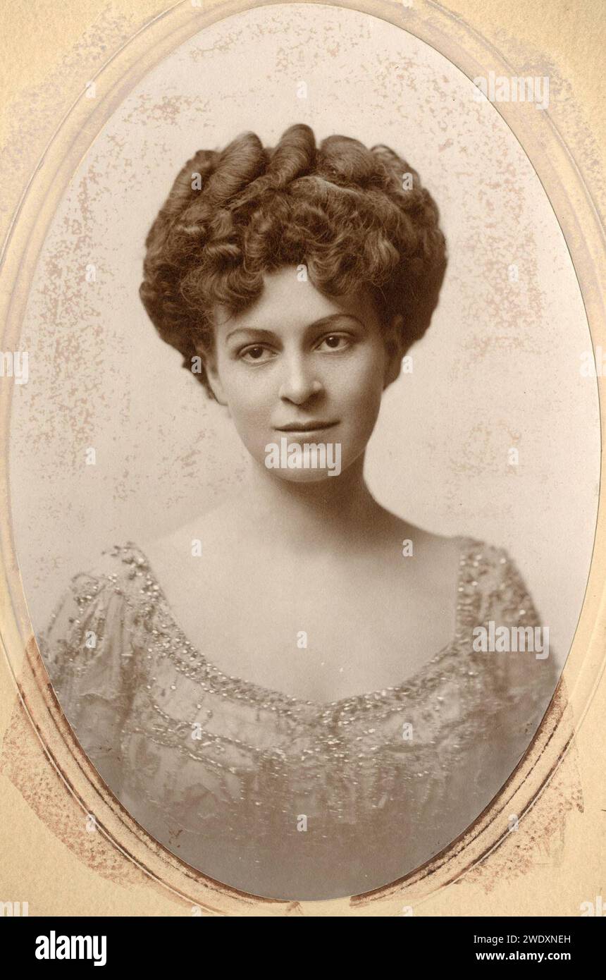 Actress Mabel Acker Stock Photo - Alamy