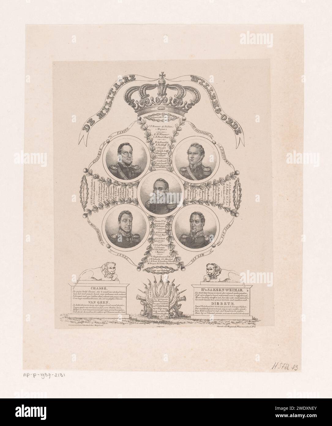 List of soldiers who received the Military William Order, Willem ...
