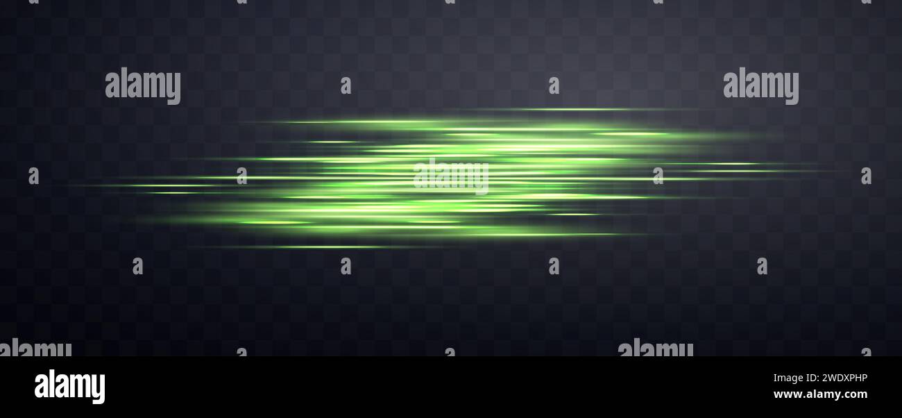 Speed rays, velocity light neon flow, zoom in motion effect, green glow ... Speed rays, velocity light neon flow, zoom in motion effect, green glow ...
