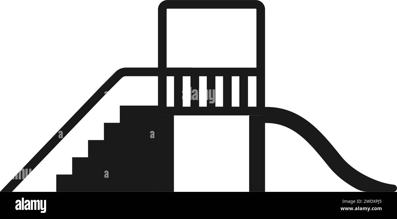 Children's slide icon vector illustration design Stock Vector Image ...