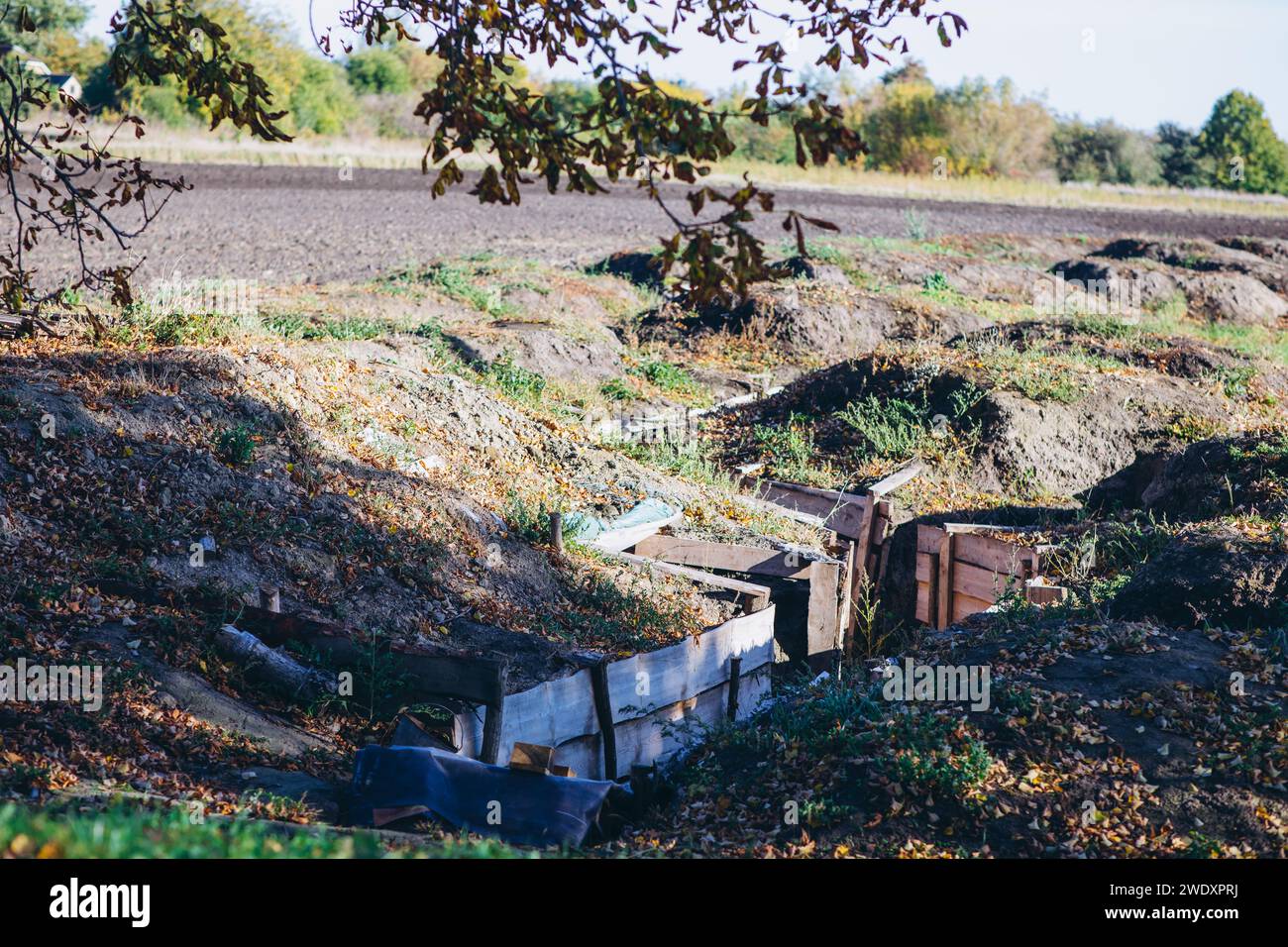 German soldiers in trench bunker hi-res stock photography and images ...