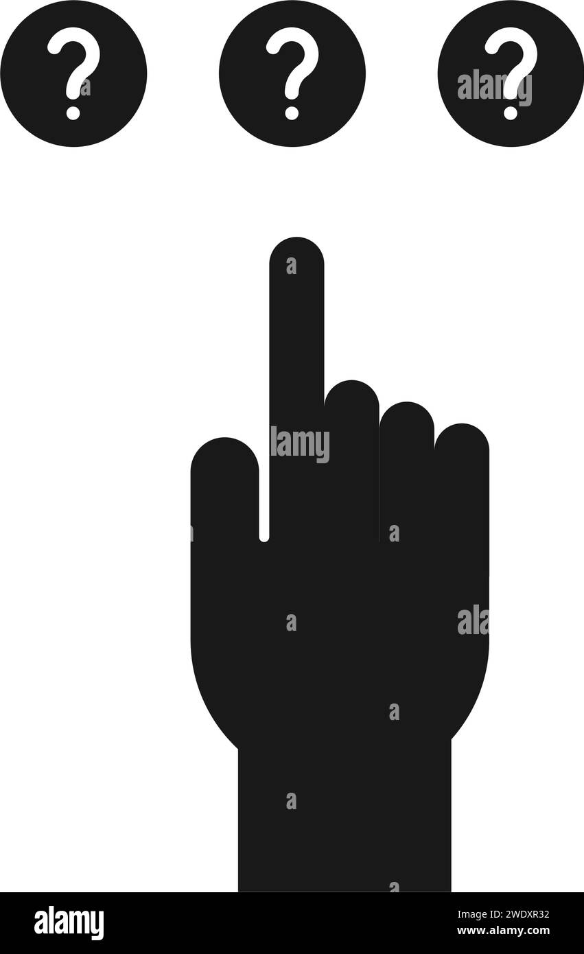 Difficult choice icon vector illustration design Stock Vector Image ...