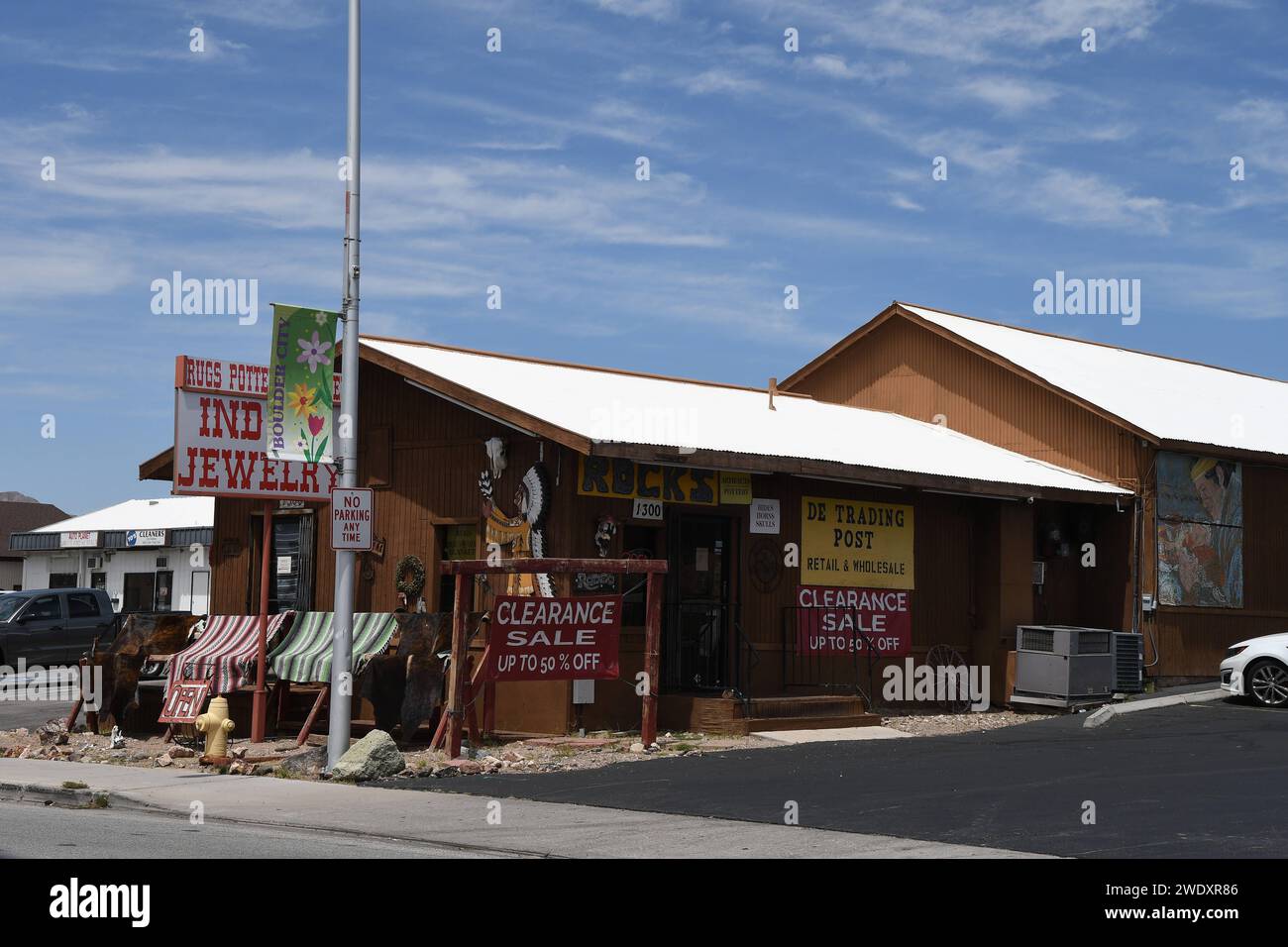 Boulder city/Nevada/USA/ 30 May 2018-Daily life in boulder city ...