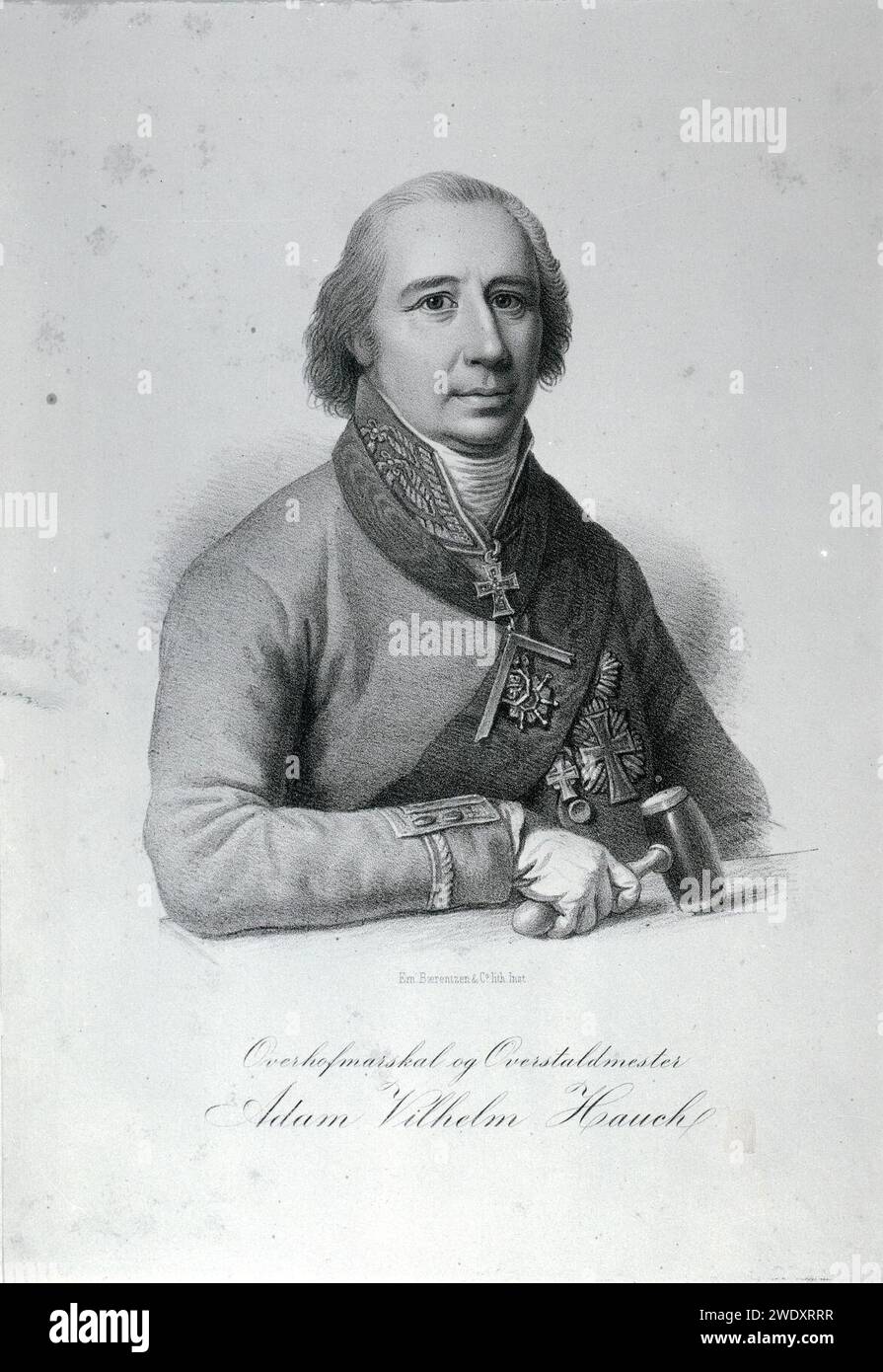 Adam Wilhelm Hauch Stock Photo - Alamy