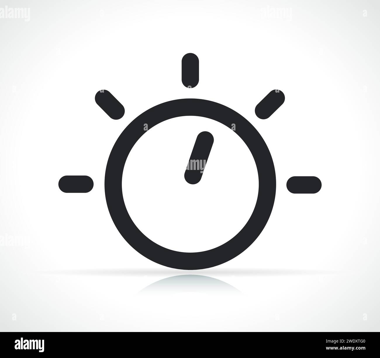 Illustration of settings or knob control icon Stock Vector Image & Art ...