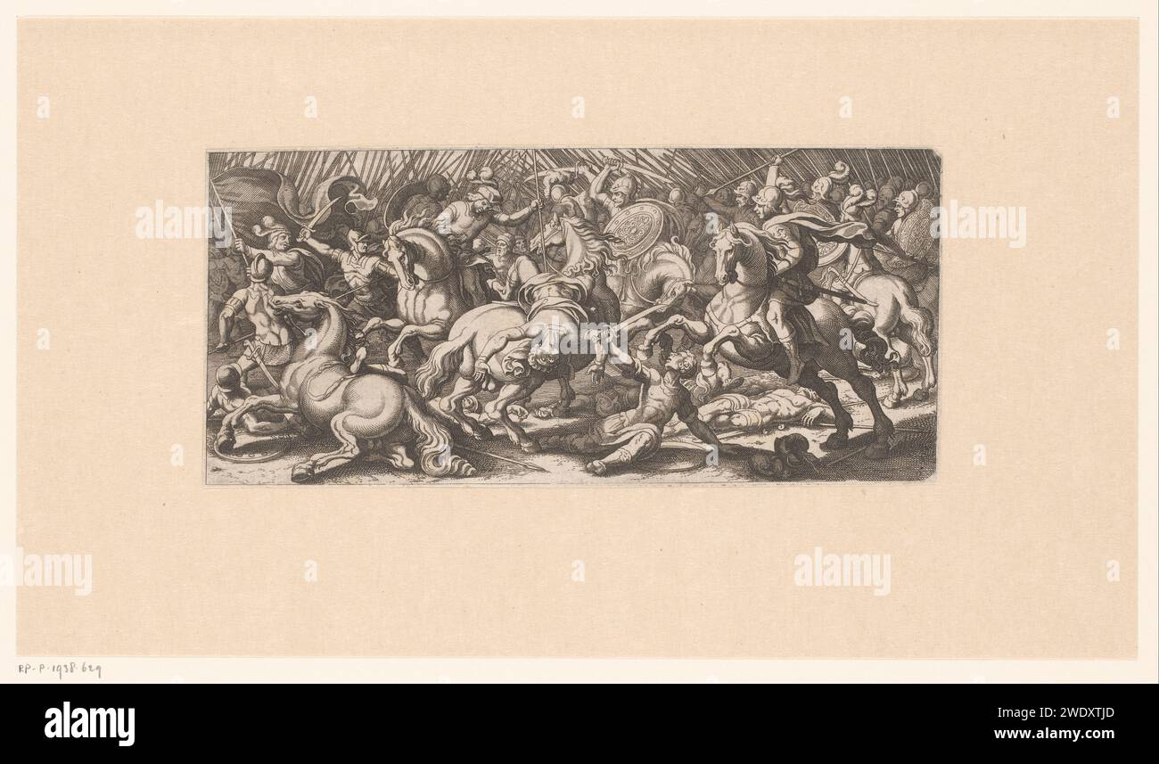 Fight between cavalrymen and infantrymen, Etienne Delaune (Possible ...