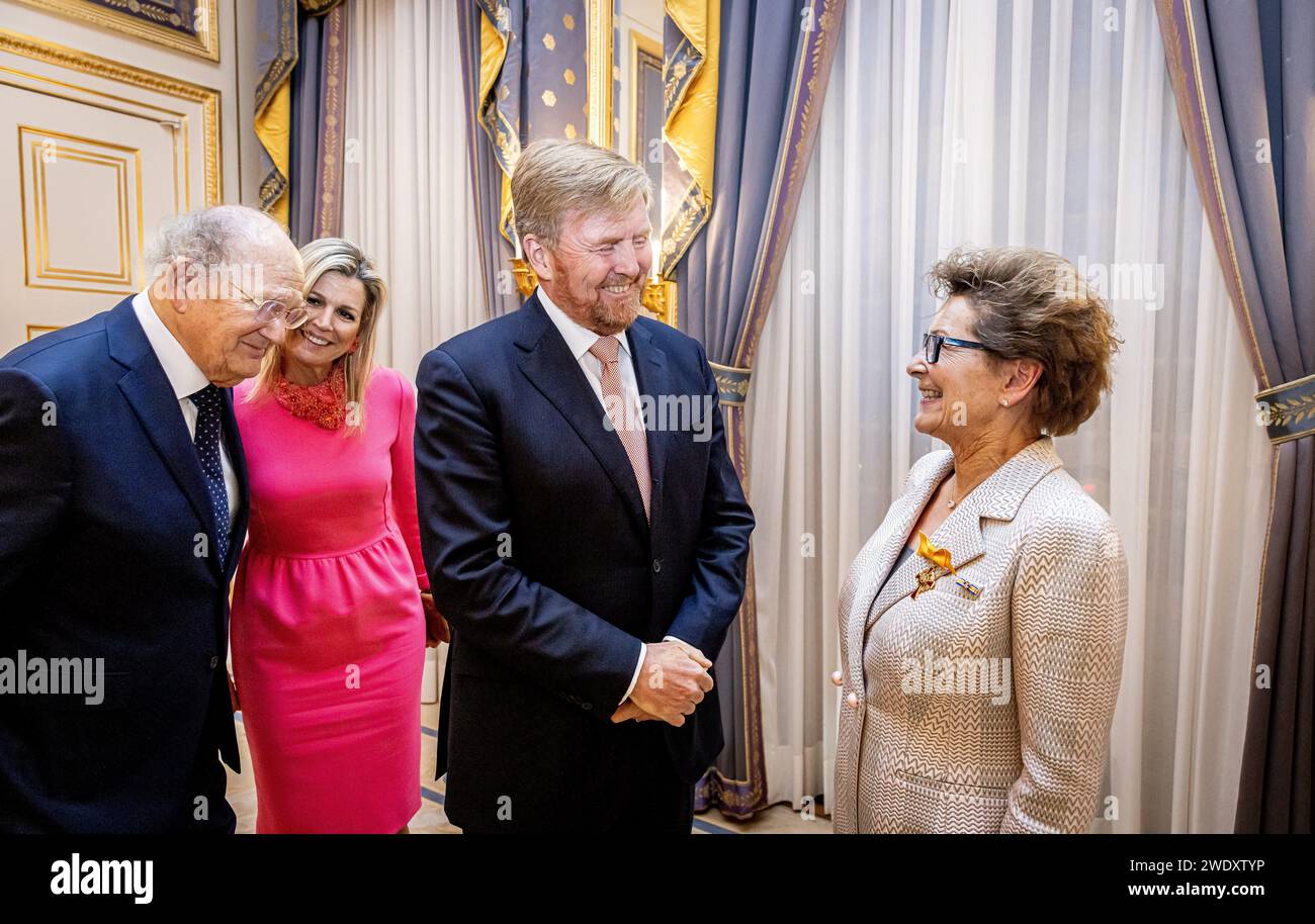 The Hague, Netherlands. 22nd Jan, 2024. THE HAGUE - Janine van den Ende ...
