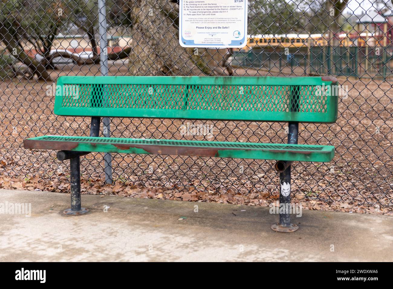 Christa McAuliffe Park, Cameron Park, CA Stock Photo - Alamy