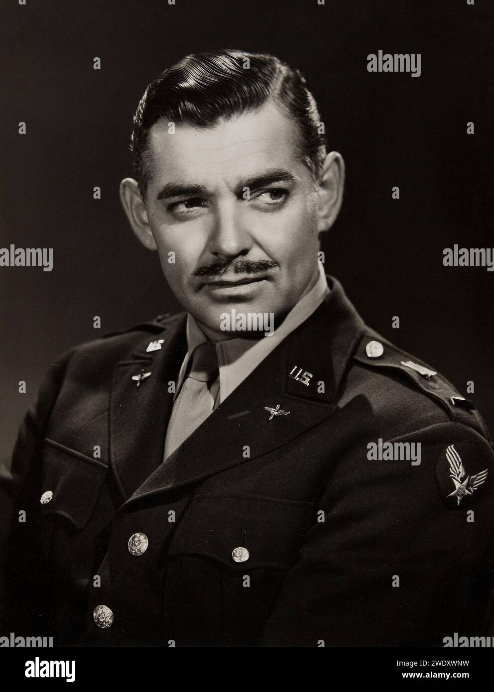 Clark Gable by Clarence Sinclair Bull (MGM, 1942) publicity photo ...