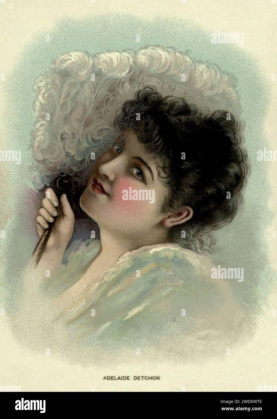 Adelaide Detchon - Costumes of All Nations. W. Duke, Sons & Co Stock Photo - Alamy