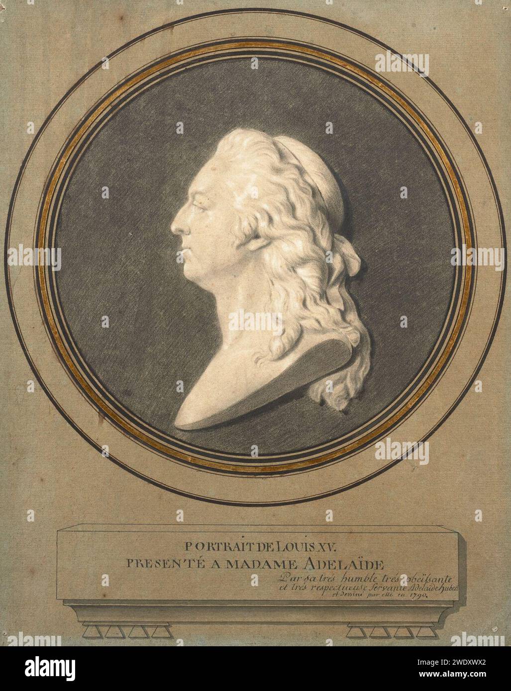 Adelaide Hubert - Louis XV Stock Photo - Alamy