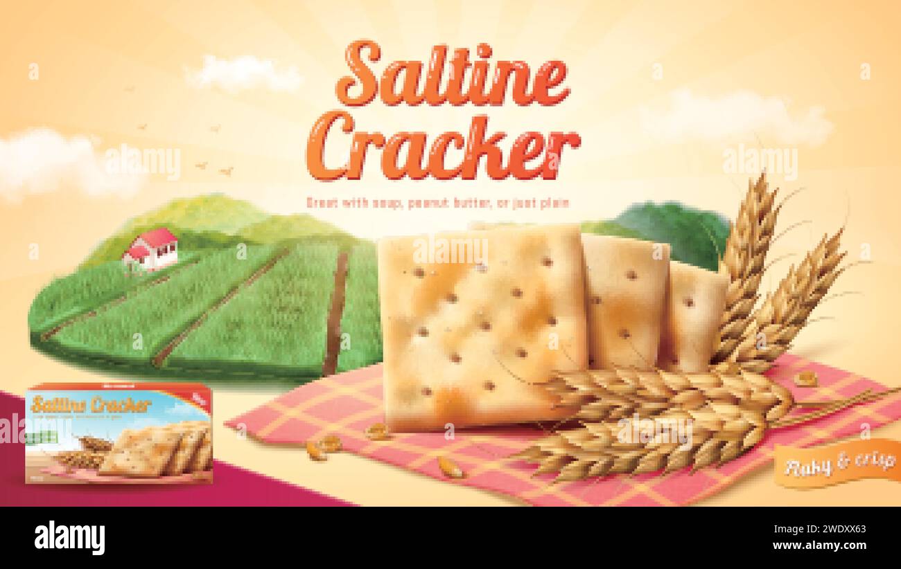 Cracker crackers crackers Stock Vector Images - Alamy