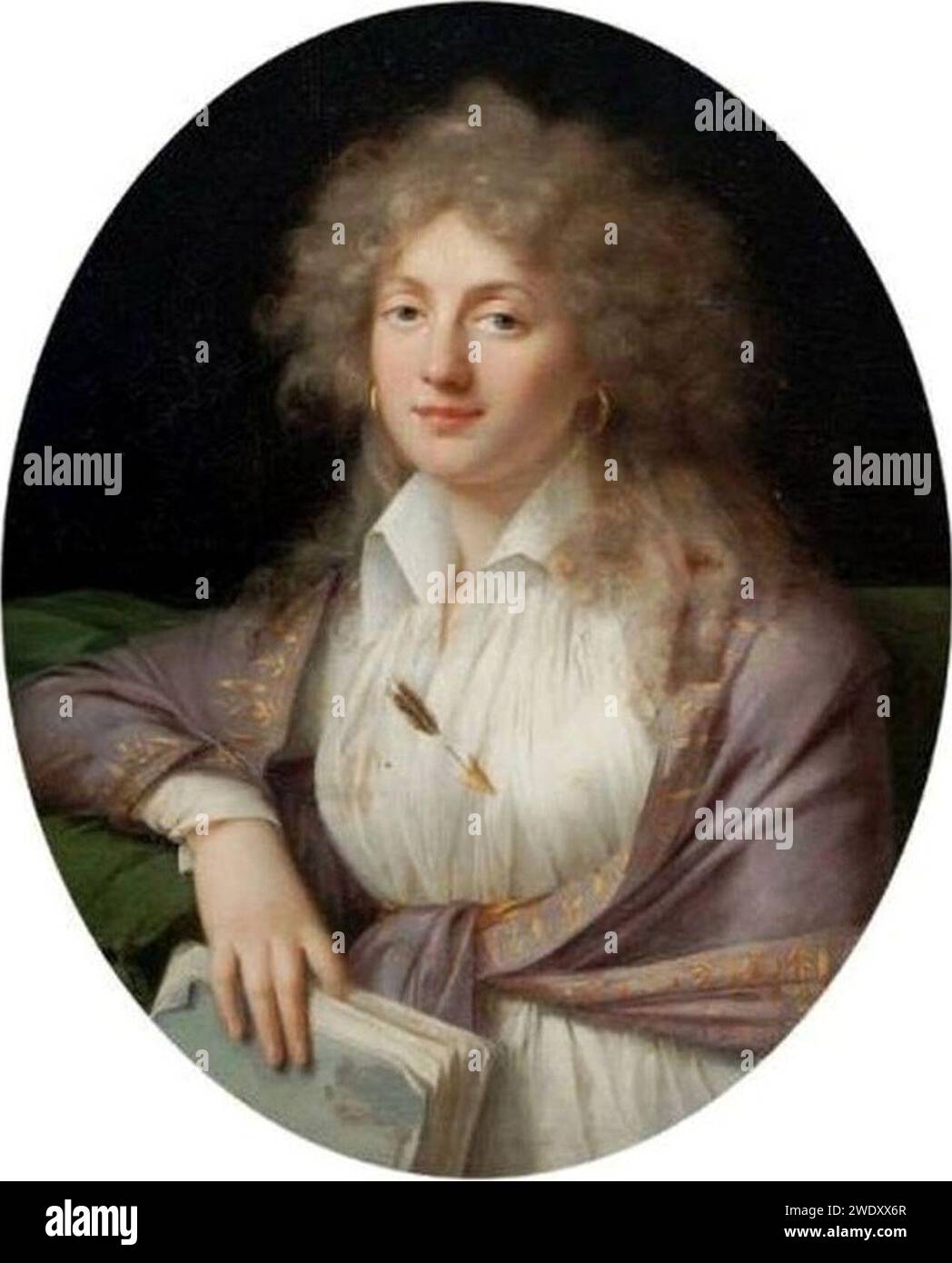 Adele Romany - Portrait of a lady Stock Photo - Alamy