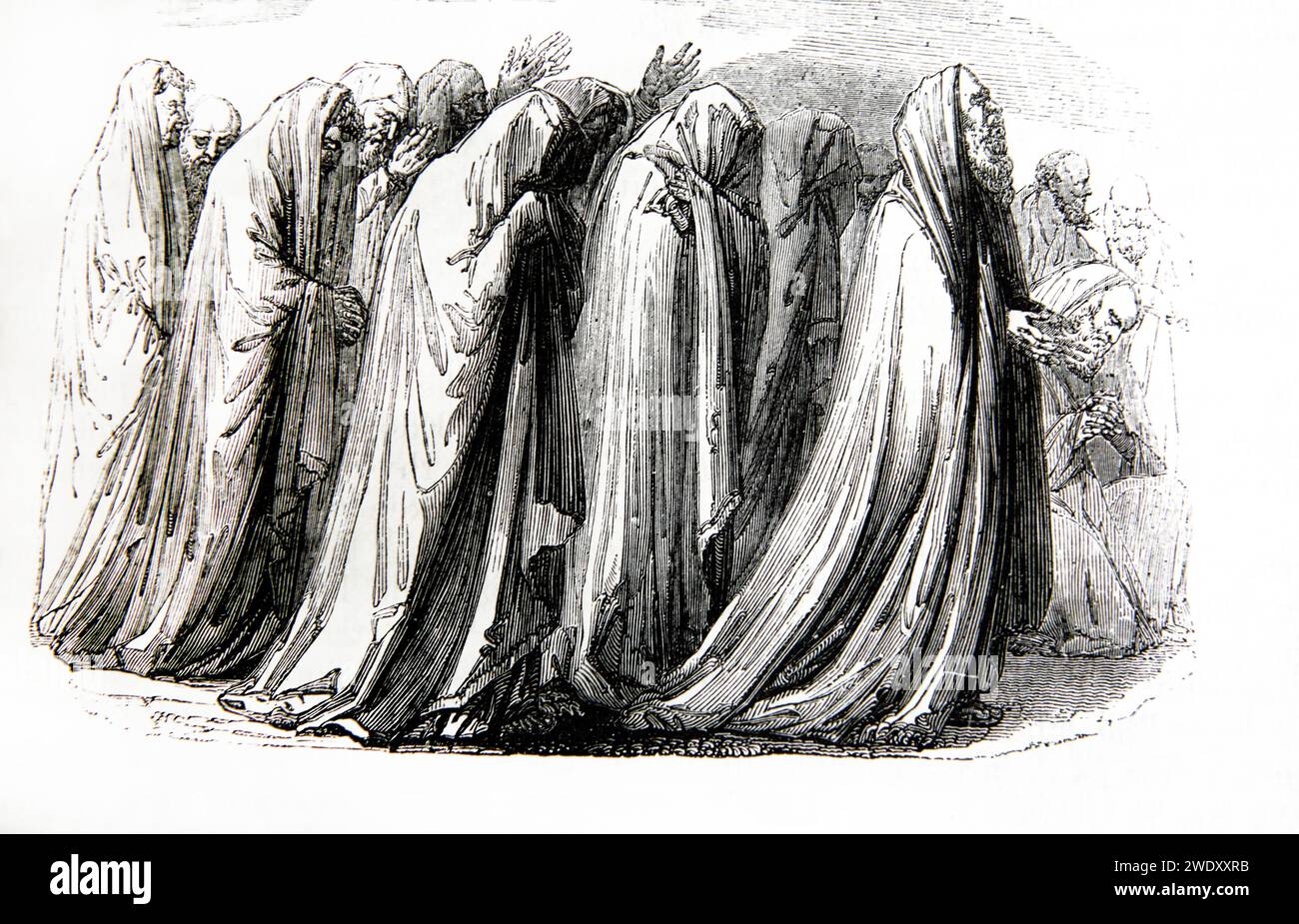 Illustration of the Repentance of Israel for Worshipping other Gods ...