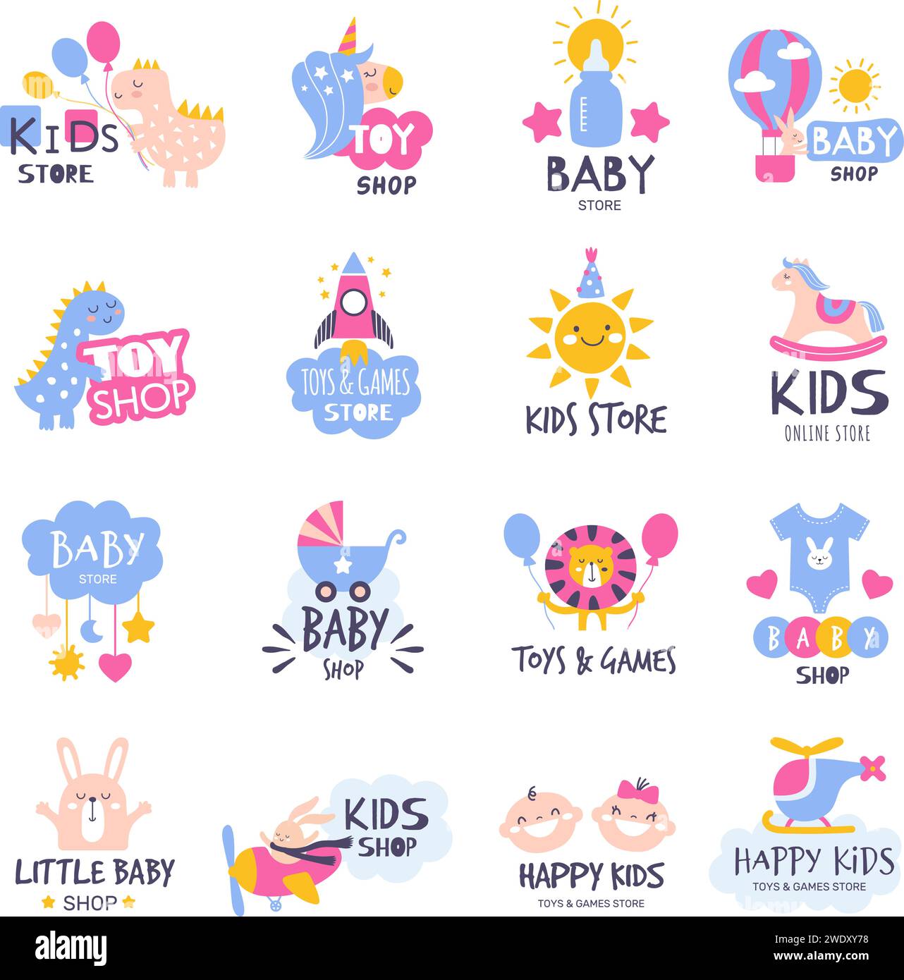 Boy toys shop Stock Vector Images - Alamy