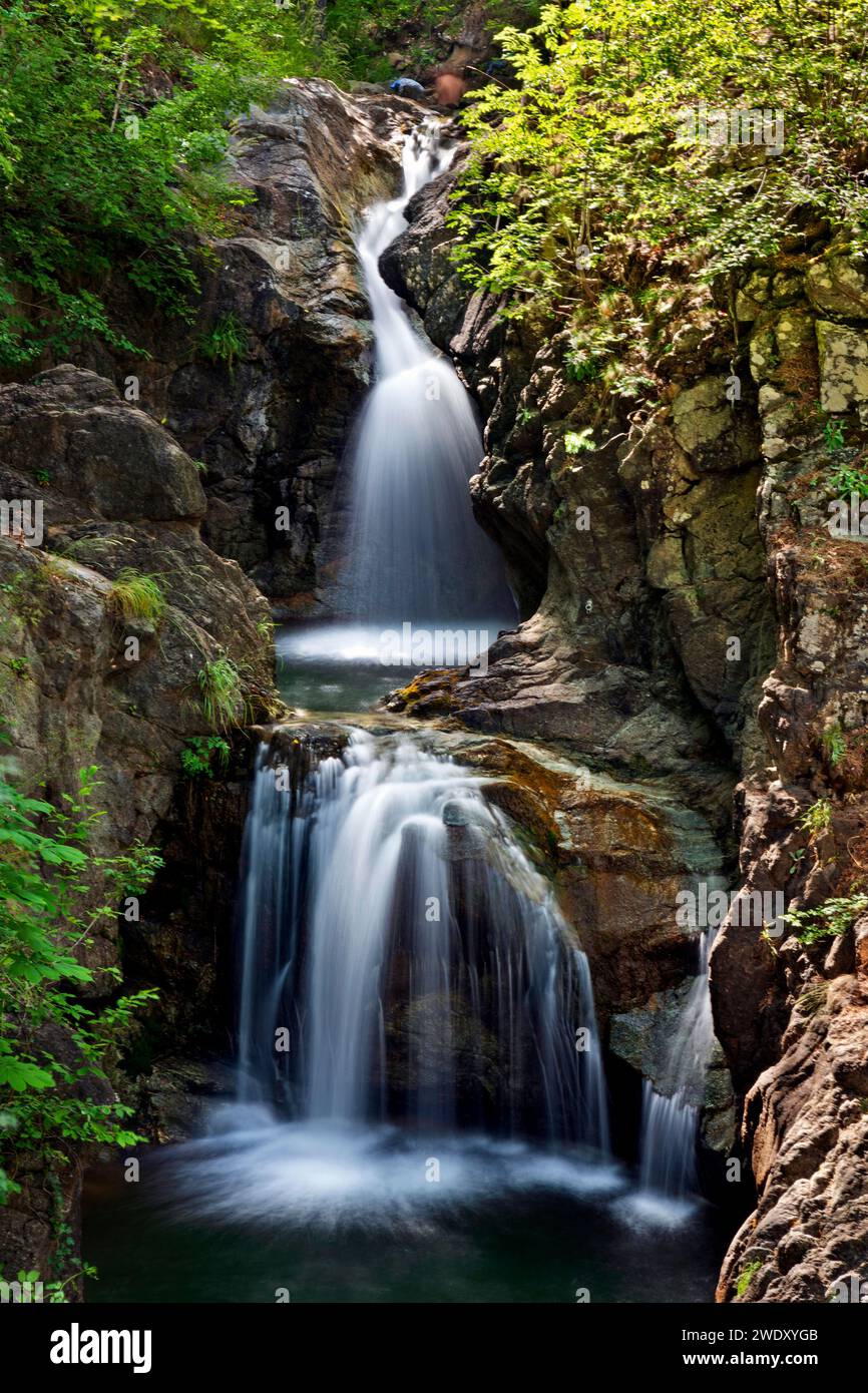 La Buluvaru waterfalls, close to Milia village in the heart of the ...