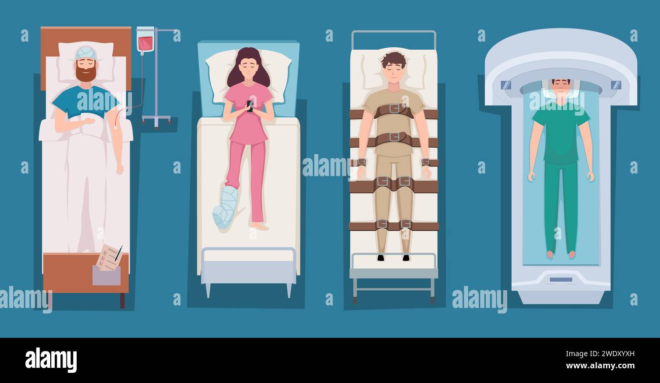 Operating room top view Stock Vector Images - Alamy