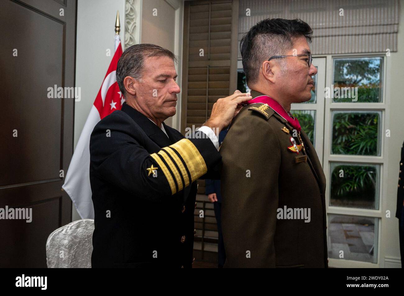 ADM John C. Aquilino Awards Singaporean Chief of Defence Force, LG ...