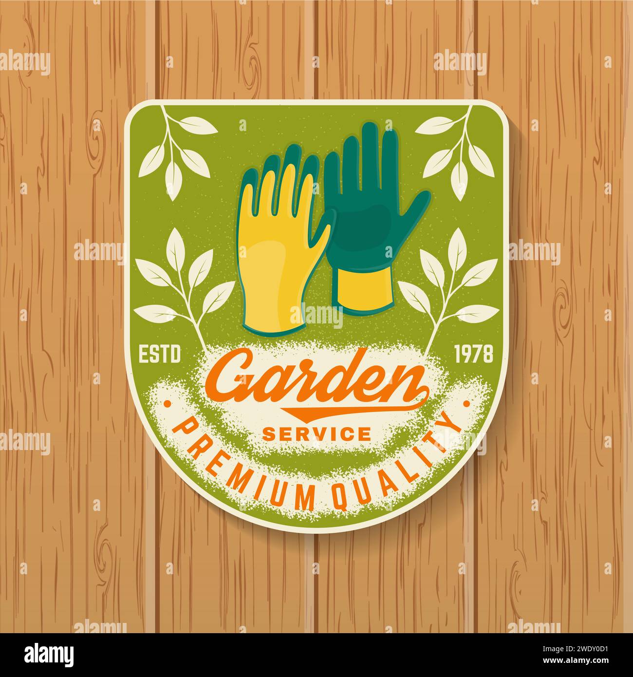 Safety illustration garden hi-res stock photography and images - Alamy