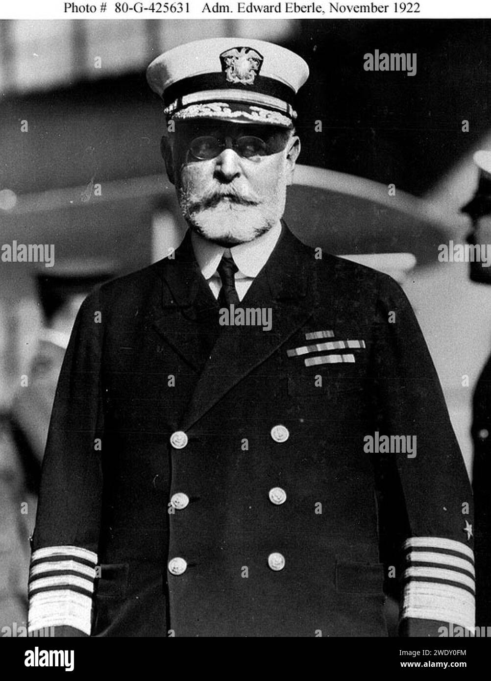 Admiral Edward W. Eberle as Commander, Battle Fleet Stock Photo - Alamy