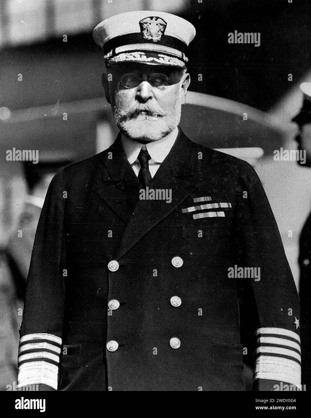 Admiral Edward W. Eberle as Commander, Battle Fleet (cropped Stock ...