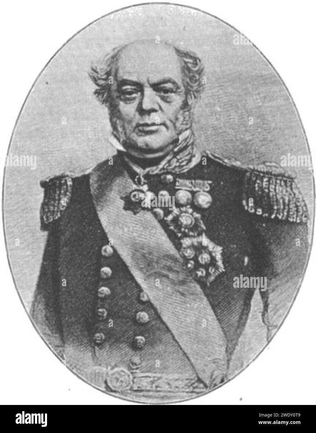 Admiral Sir James Whitley Deans Dundas Stock Photo - Alamy