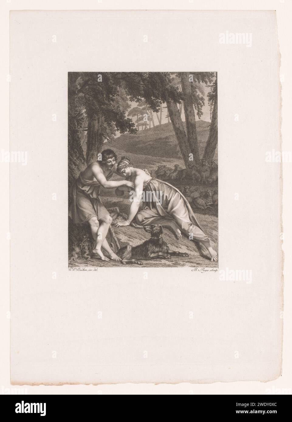 Daphnis etching hi-res stock photography and images - Alamy