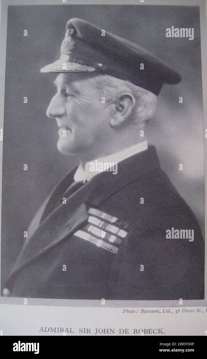 Admiral sir john de robeck Stock Photo - Alamy
