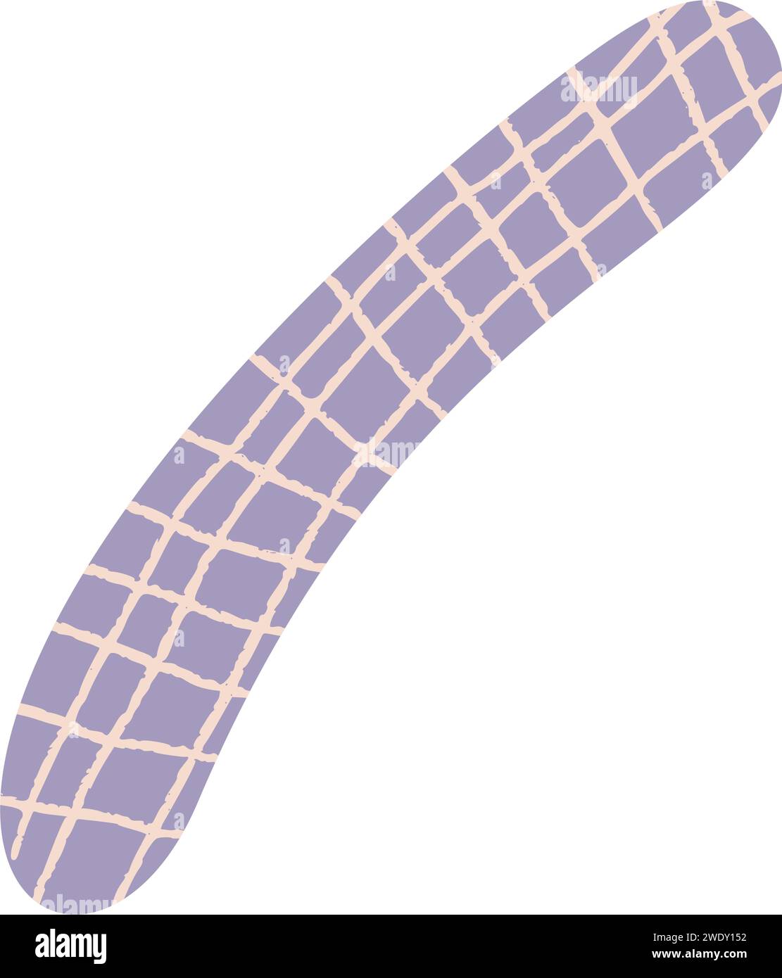 Freehand abstract shapes in cutout, doodle elements with texture ...