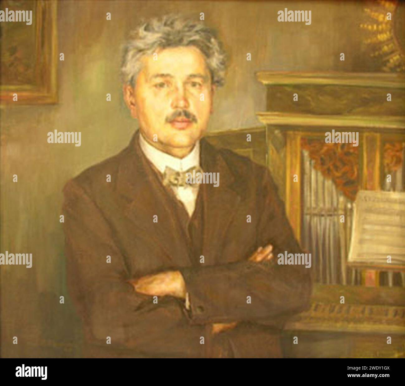 Adolf Guggenberger - Portrait of Wladimir Labler Stock Photo - Alamy