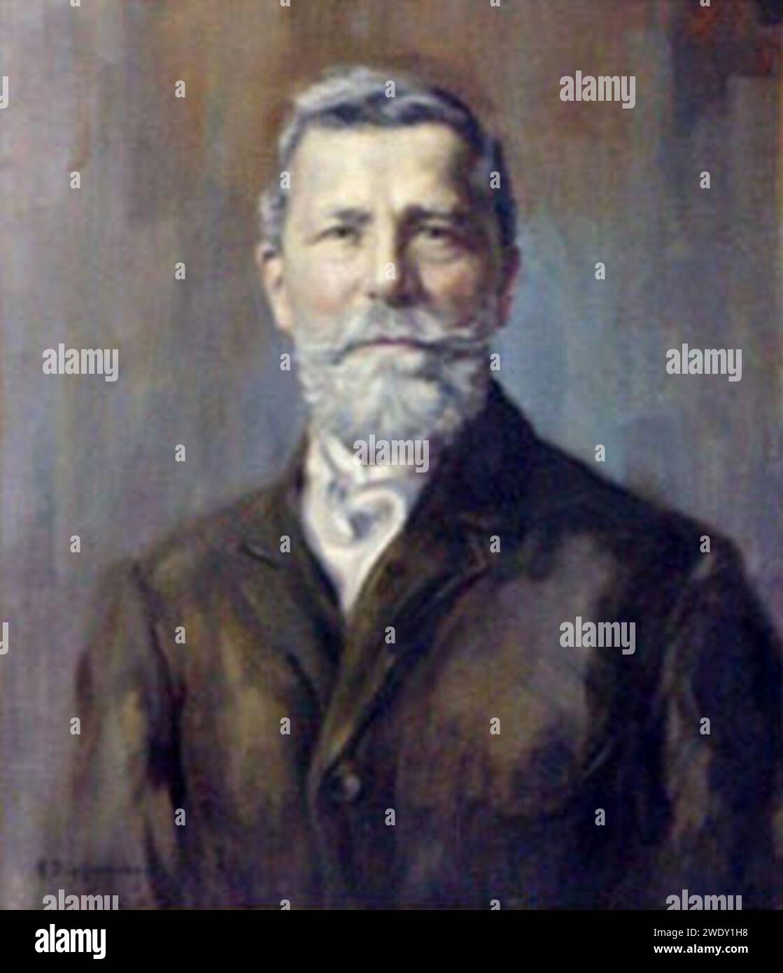 Adolf Guggenberger - Portrait of Karl Hofmann Stock Photo - Alamy