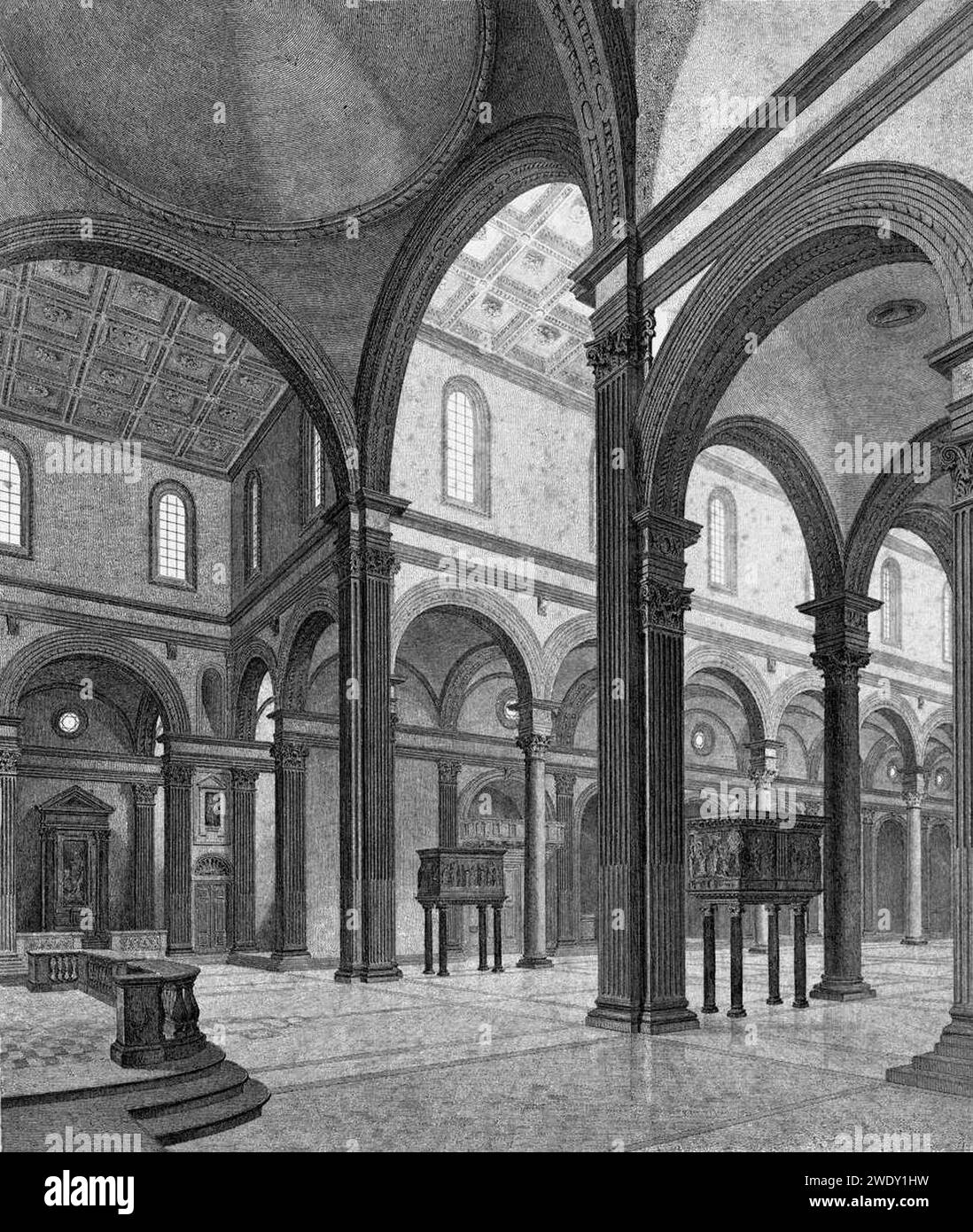 Florenz innenansicht hi-res stock photography and images - Alamy