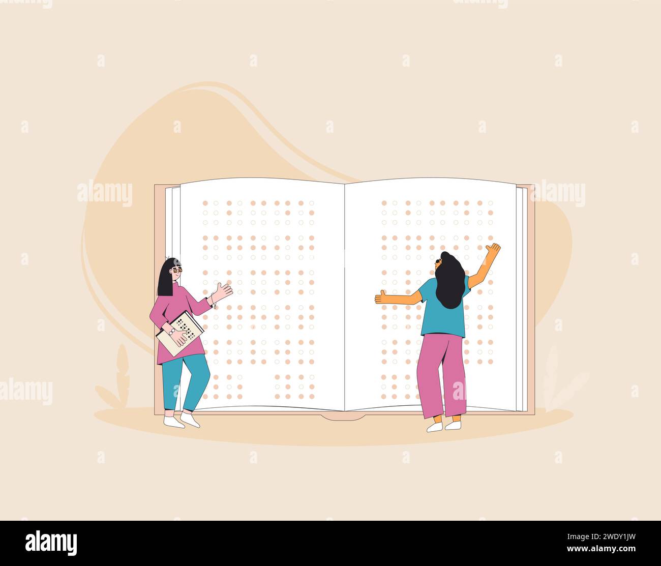 International world braille Stock Vector Images - Alamy