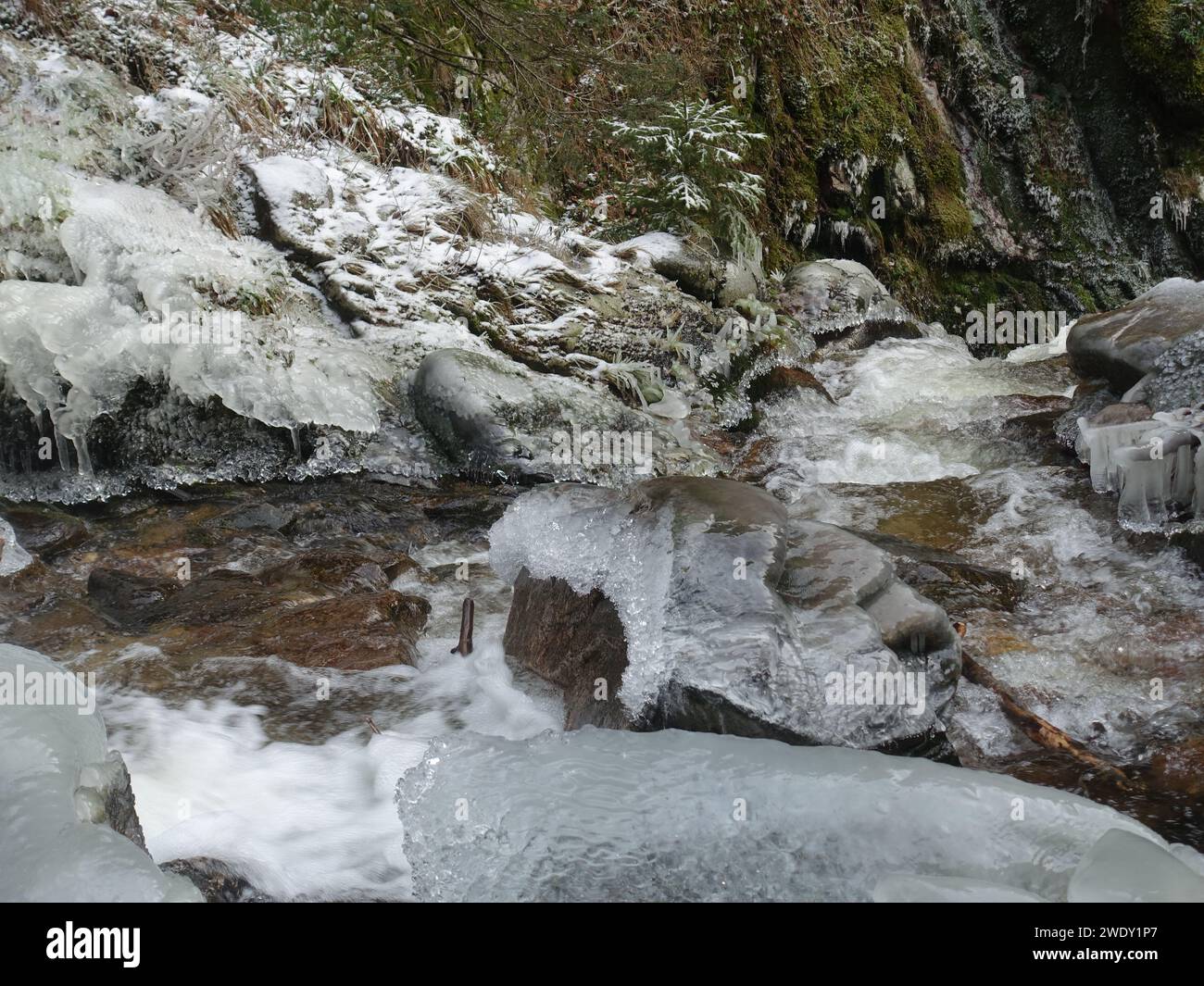 Pristine water cascading over hi-res stock photography and images - Alamy