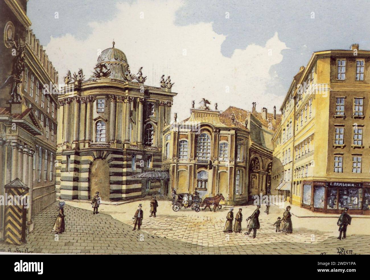 Adolf Hitler - Michaelerplatz, Vienna, Austria Stock Photo - Alamy