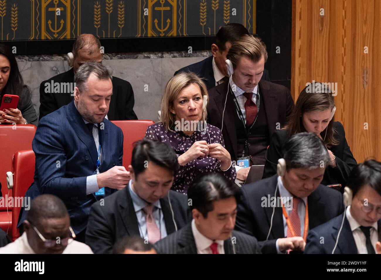 Maria Zakharova, spokeswoman for Russian Foreign Minister attends SC ...