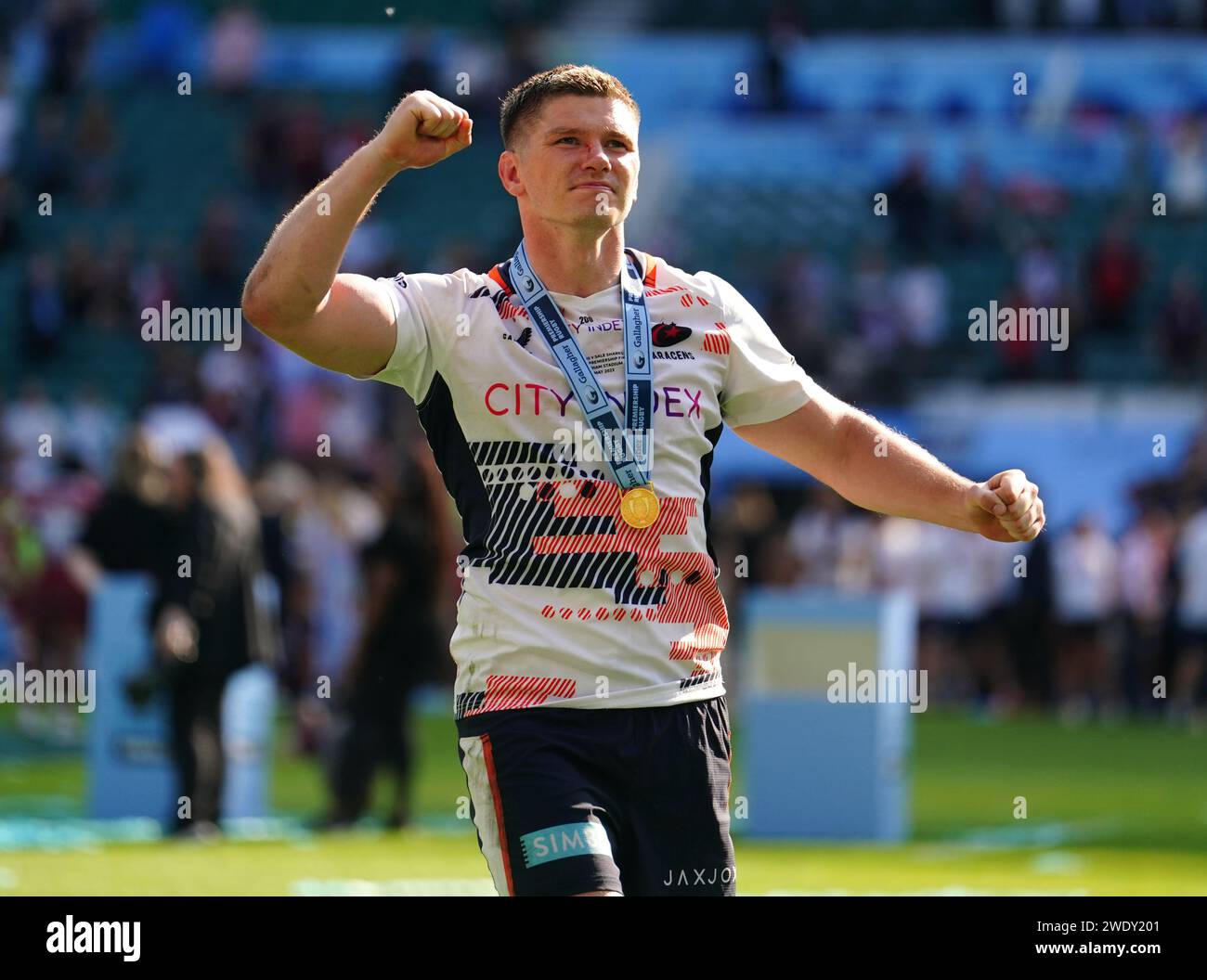 Owen farrell racing hi-res stock photography and images - Alamy